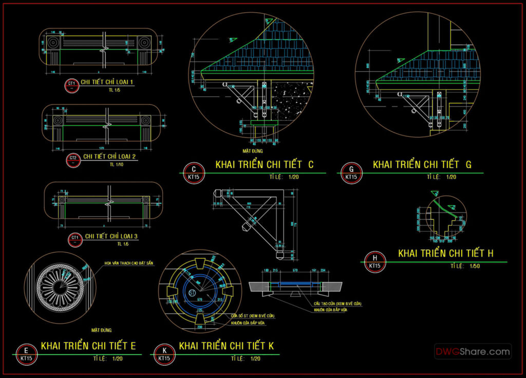 75.Architectural Details Drawings Free Download
