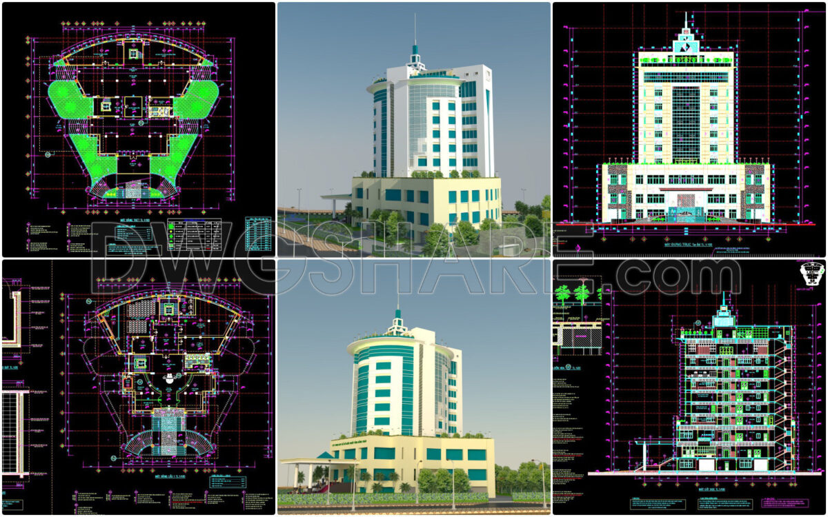 53. Download Complete Architectural Design Drawings Of A 12-storey ...