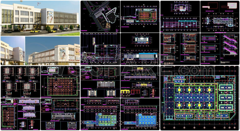 60. Download full 2250m2 restaurant design – architecture, structure ...