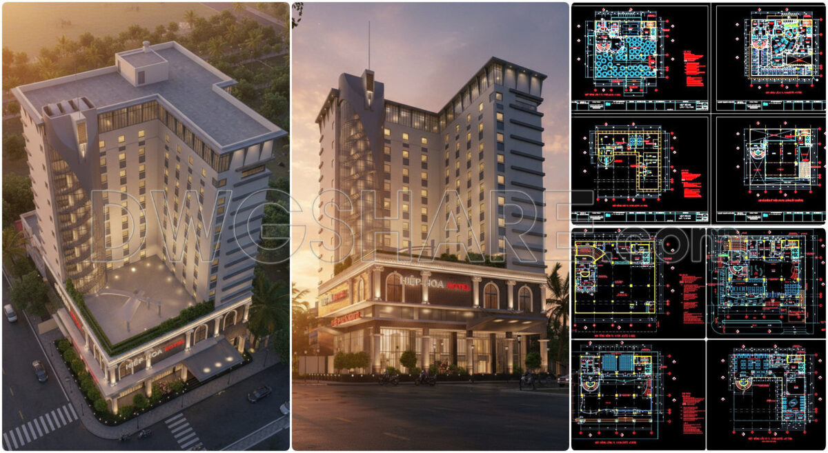166. Download architectural and structural drawings of a 12-storey ...